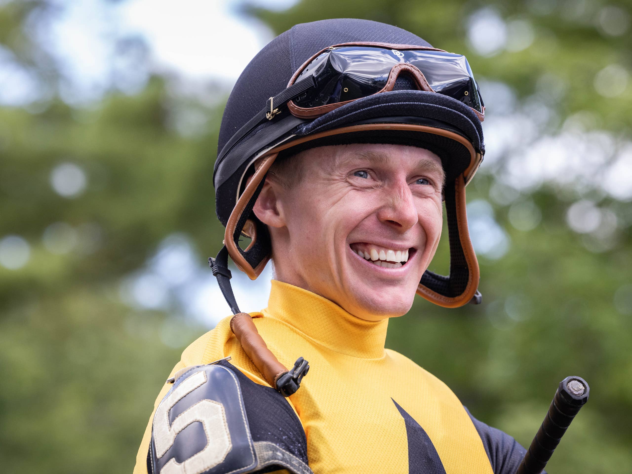 Dylan Davis In Stable Condition After Aqueduct Spill, Transferred To ...