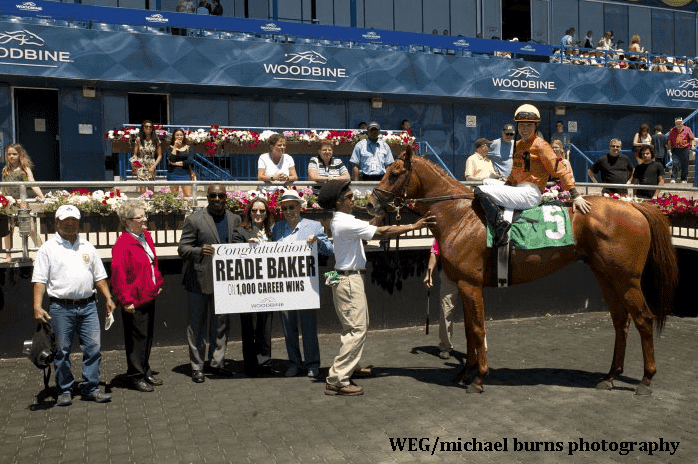 Trainer Reade Baker Earns 1000th Win - Paulick Report