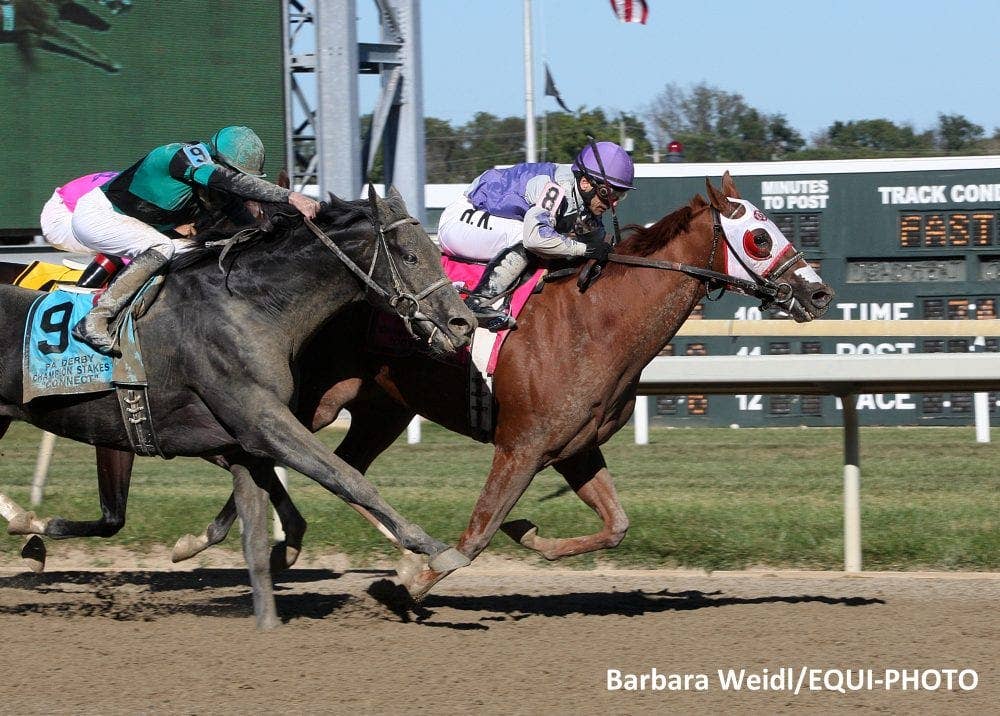 Page McKenny All Heart In PA Derby Champion Stakes - Paulick Report
