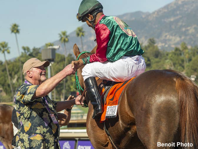 Accomplished Grand Slam Smile Stretches Out For Cal Cup Oaks - Paulick ...