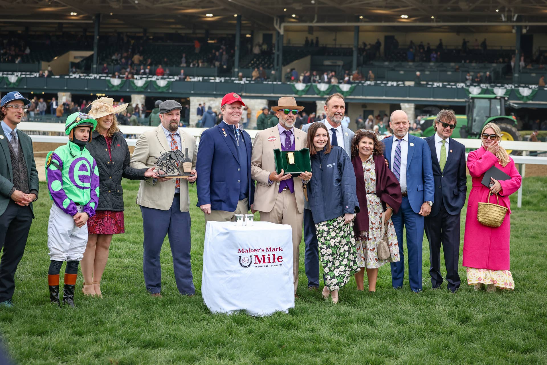 Carl Spackler Completes Grade 1 Keeneland Double With Maker's Mark Mile ...
