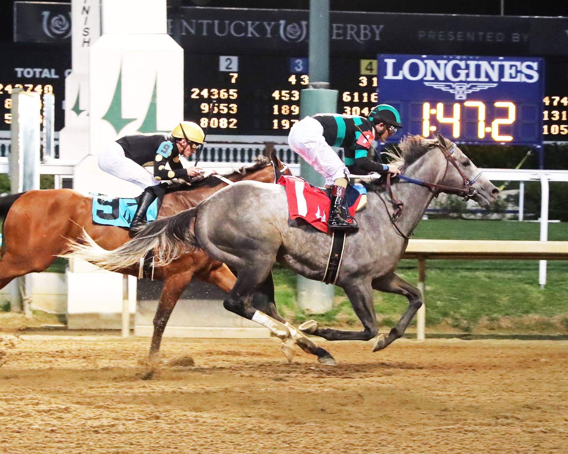 Gould's Gold Blitzes Churchill Downs Track Record - Paulick Report
