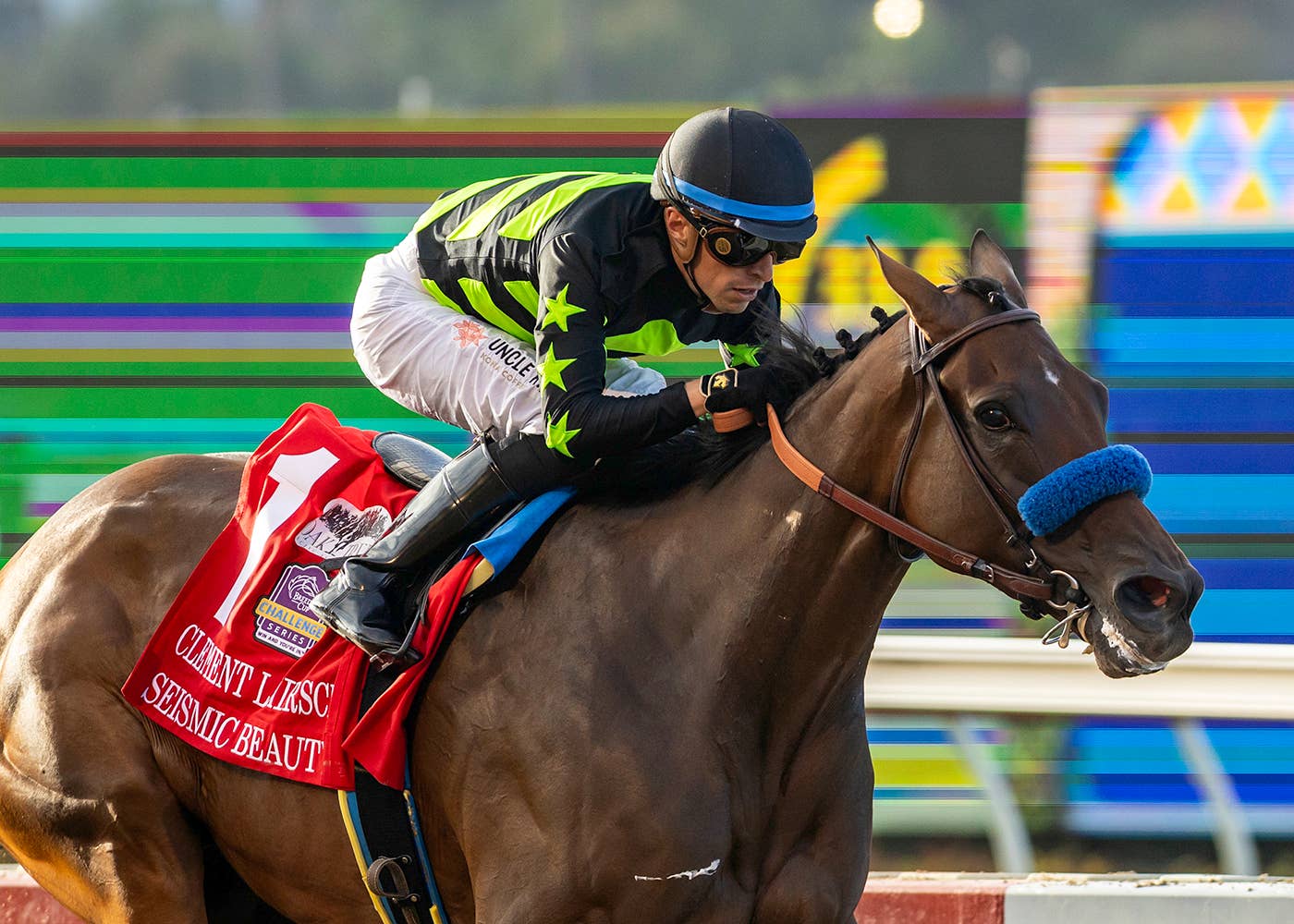 Seismic Beauty Earns Breeders' Cup Distaff Berth With Front-Running ...