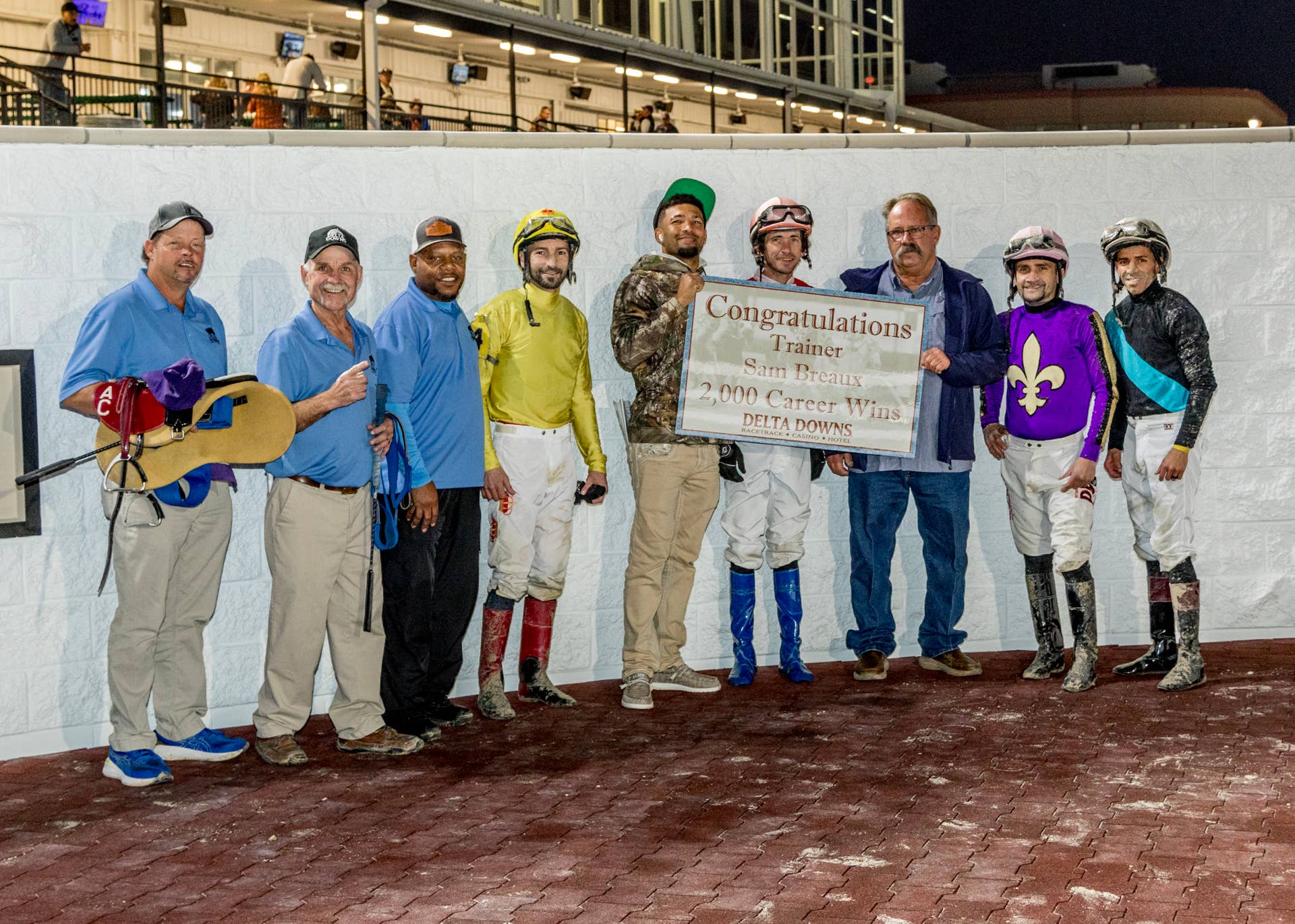 Louisiana-Based Trainer Sam Breaux Reaches 2,000-Win Milestone ...