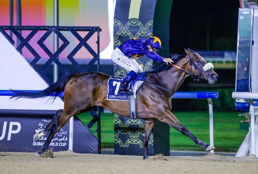 Dark Saffron Holds Off Bentornato For Dubai Golden Shaheen Repeat ...