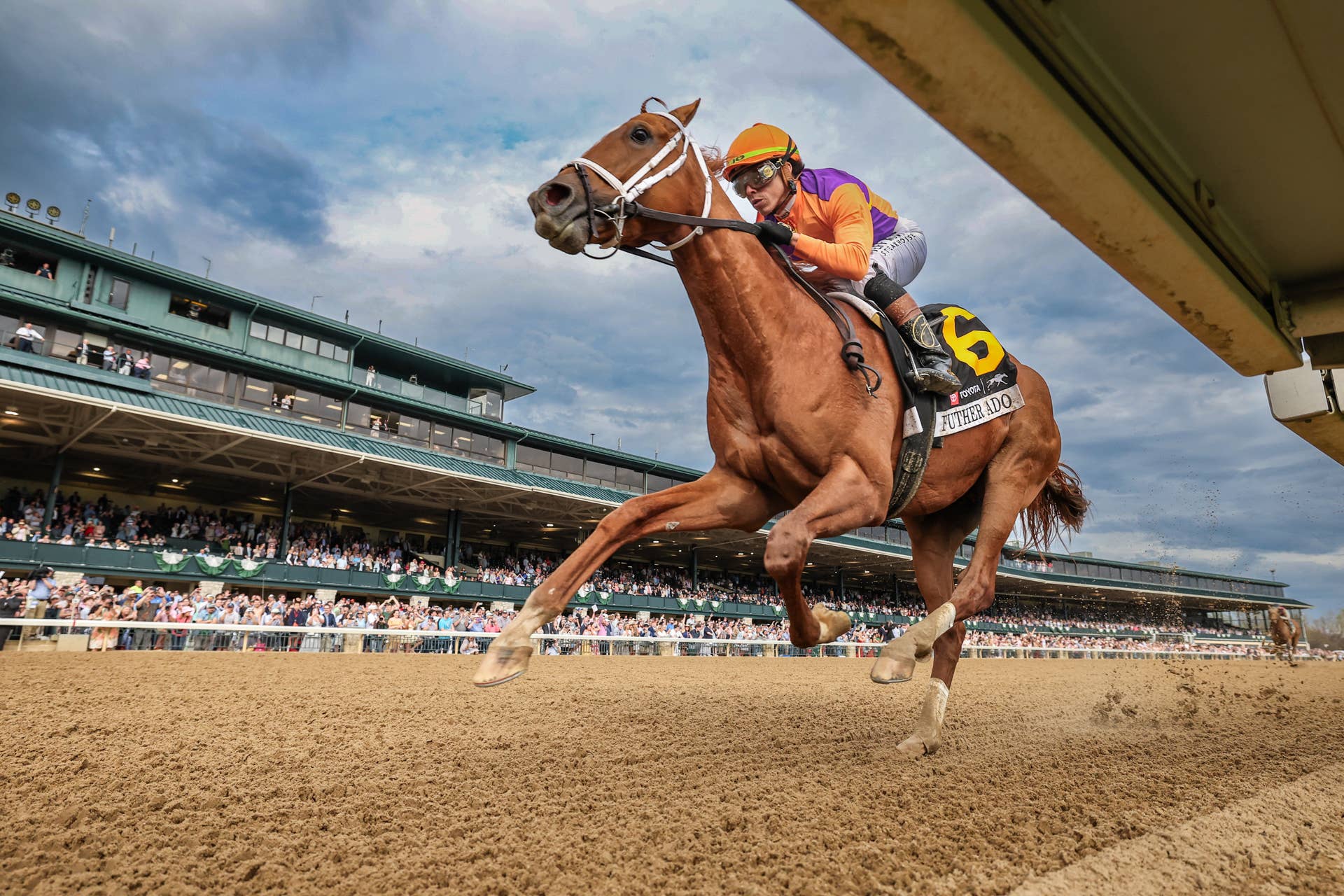 Further Ado Makes It Look Easy In Blue Grass Stakes - Paulick Report