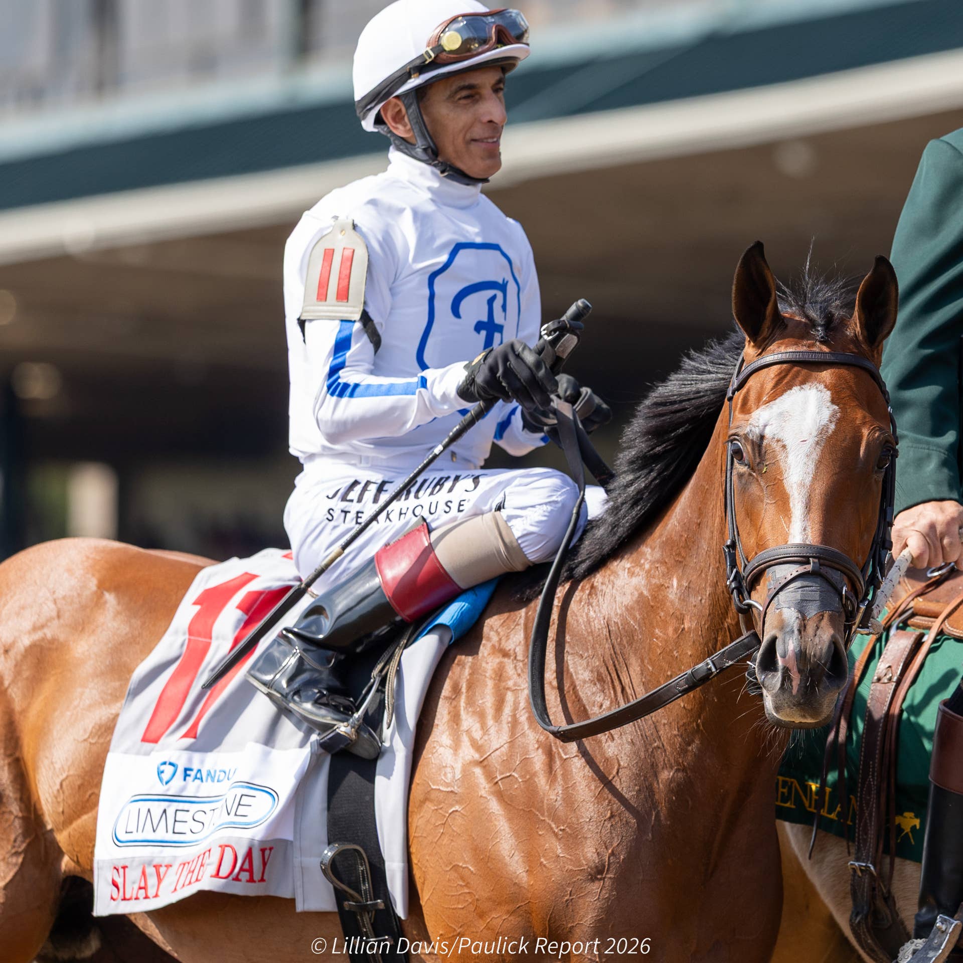 Slay The Day Leads Soaring Softly Stakes - Paulick Report