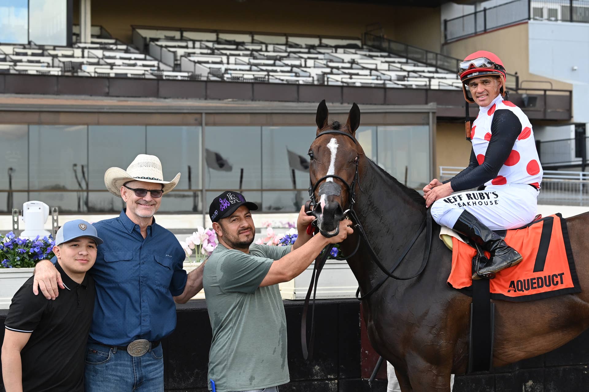 And One More Time Goes All The Way In NYRA's First Turf Race Of 2026 ...