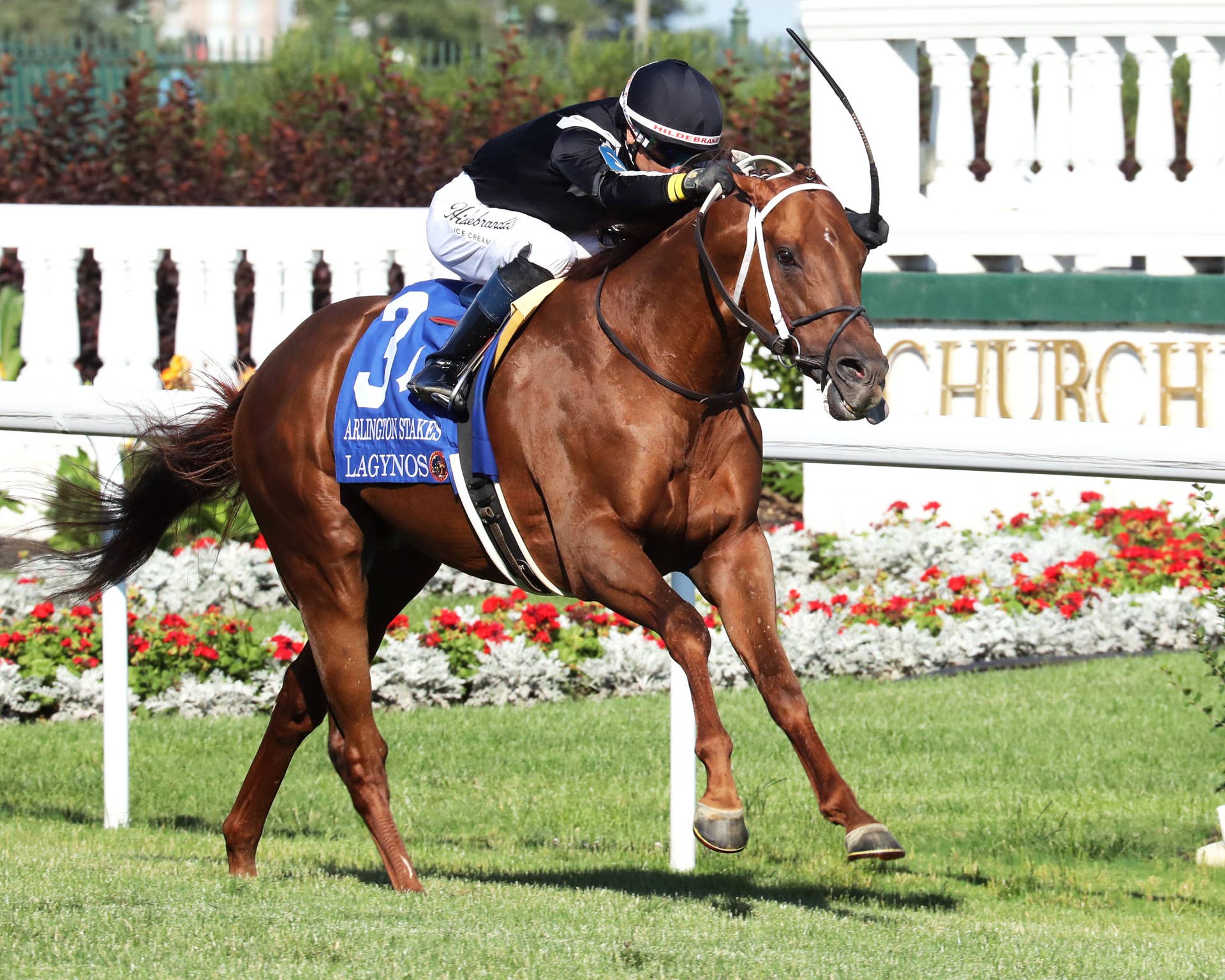 Lagynos Pours It On In Stakes Record Time In Arlington - Paulick Report