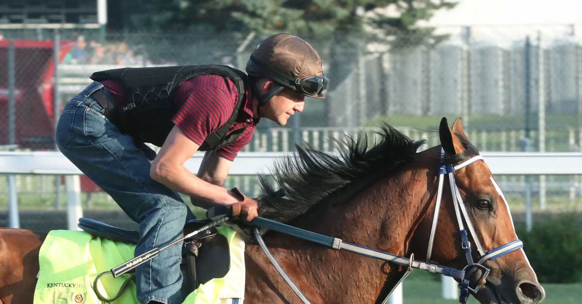 Kentucky Derby: Jockeys Aboard For Gallops On Stronghold, Mystik Dan ...