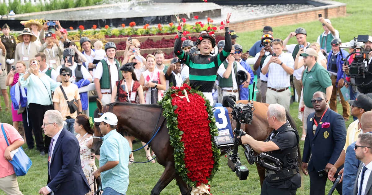 Kentucky Derby Winner Mystik Dan Departs For Pimlico - Paulick Report ...
