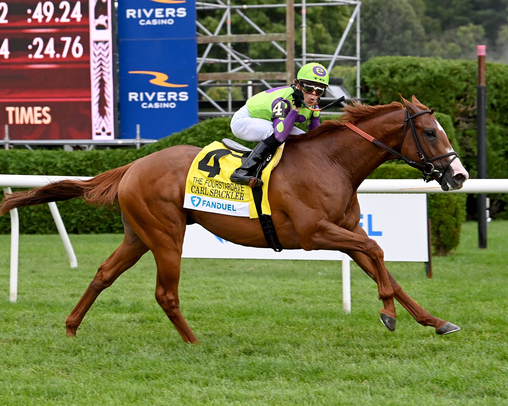 Breeders' Cup Hopefuls Carl Spackler, Chili Flag Log Workouts On ...