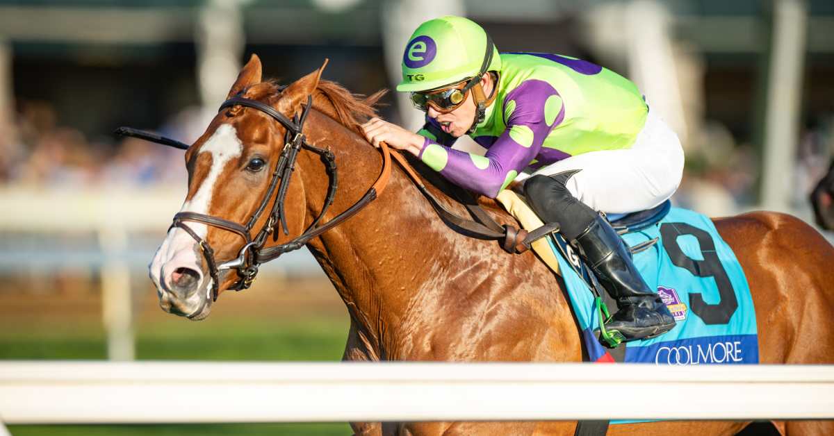 Carl Spackler Leads All The Way, Survives Late To Win Coolmore Turf ...