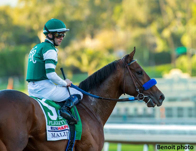 Once A Warm-Up Act, Malibu Became Santa Anita's Opening Day Headliner ...