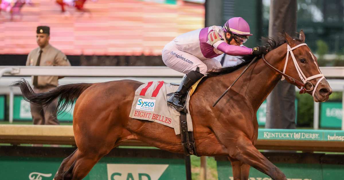 Look Forward Beats The Competition And The Storm In Eight Belles ...