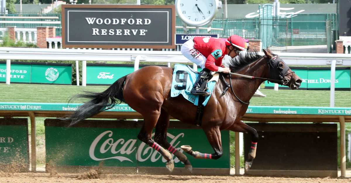Two Sharp Makes All The Pace For Winning Colors Score - Paulick Report ...