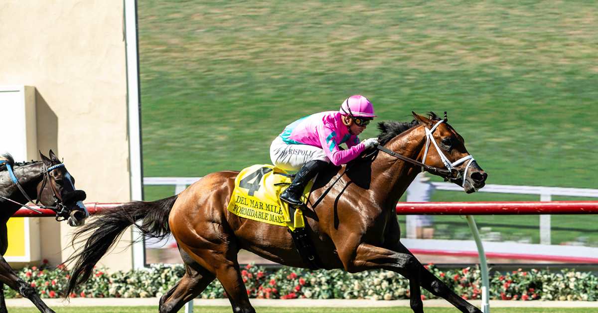 Formidable Man Now 6-For-6 Over Seaside Turf Course After Stretch ...