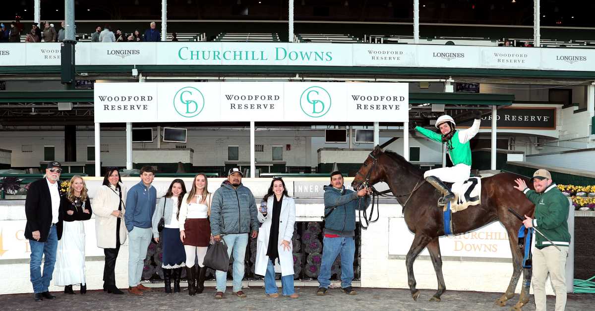 Dylan Machado Celebrates First North American Win At Churchill Downs ...