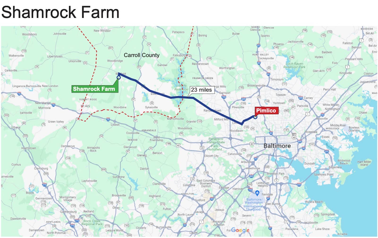 It's Official! Shamrock Farm Selected As Site Of New Maryland ...