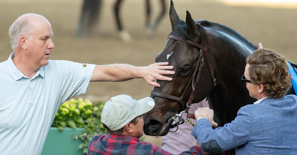 El Potente Tops Field Of Eight For Frank E. Kilroe Mile - Paulick ...