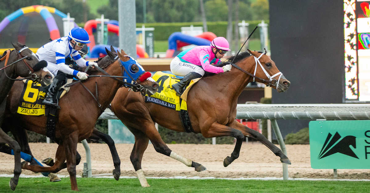 Formidable Man Headlines Michael McCarthy Trio In Santa Anita's ...