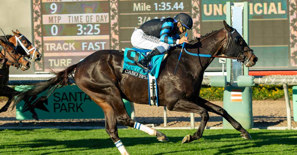 Cabo Spirit Scores Front-End Win in San Gabriel - Paulick Report ...