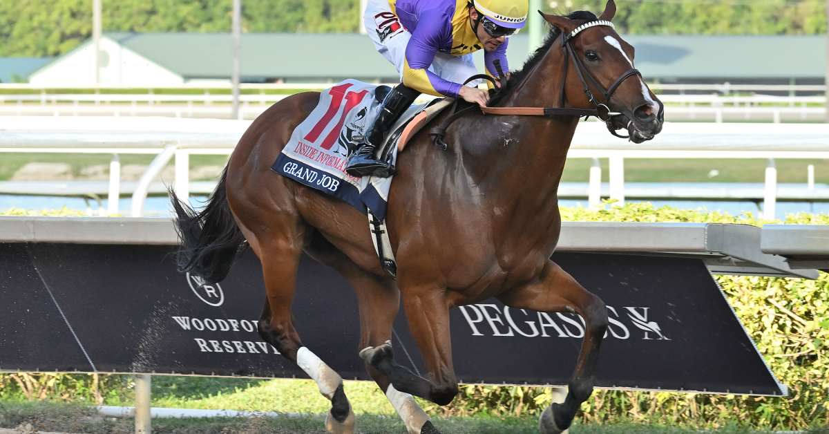 Junior Alvarado Strikes For Third Stakes Win On Pegasus Day As Grand ...