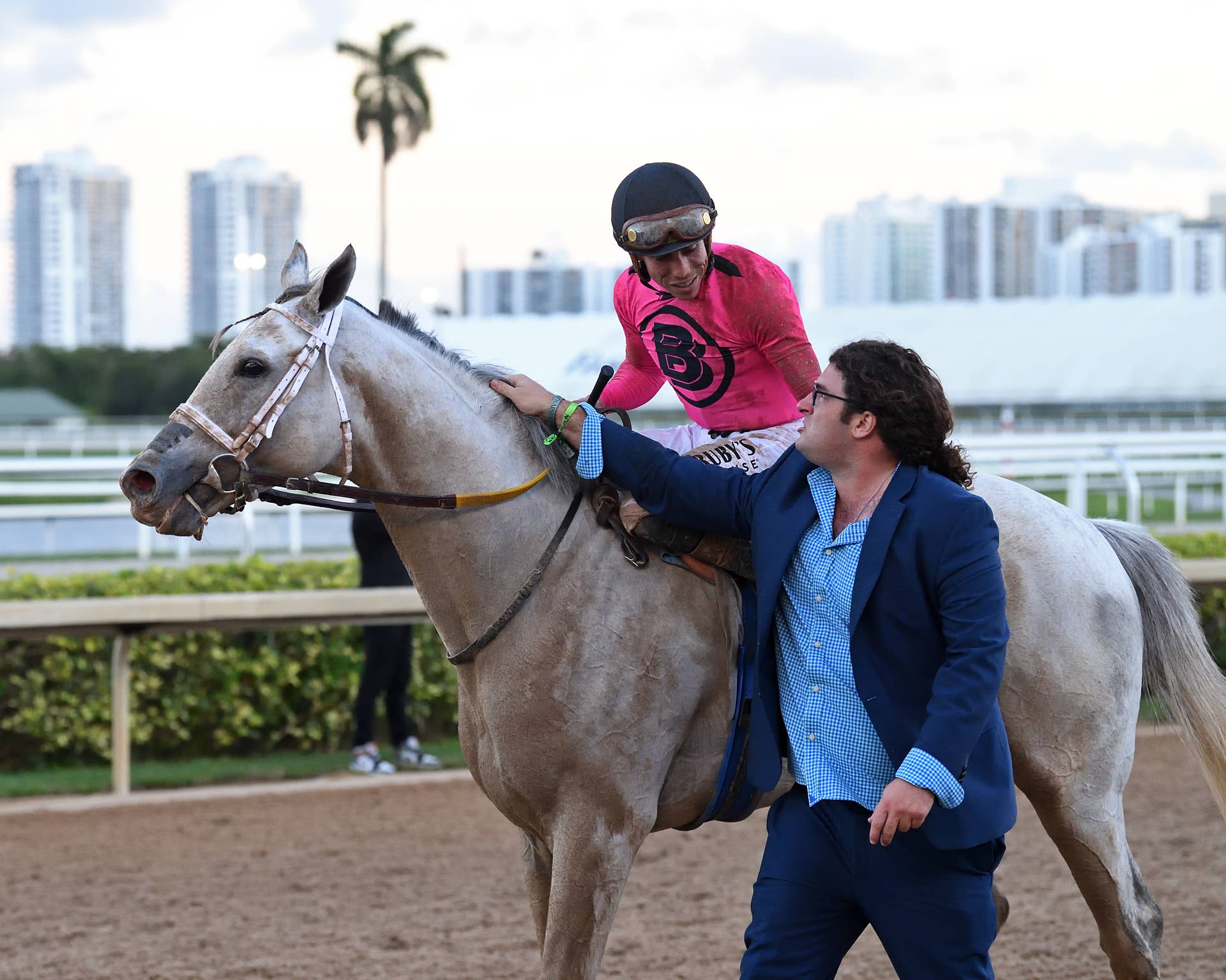 WATCH: Trainer Saffie Joseph Jr. Gives Emotional Kudos To Pegasus World ...