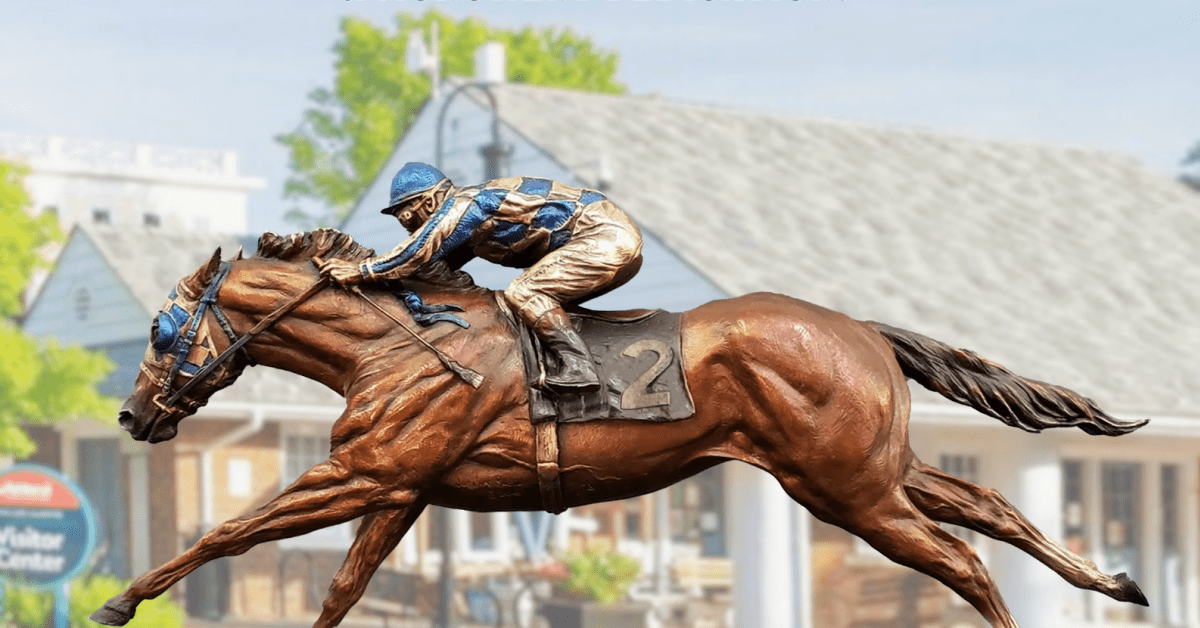 Secretariat Racing Into History Monument Will Be Dedicated On March 30 ...