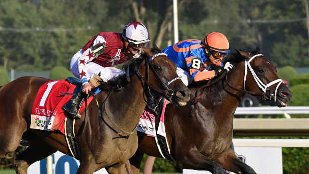 Fierceness Edges 'Tremendous Filly' Thorpedo Anna In Travers Thriller ...