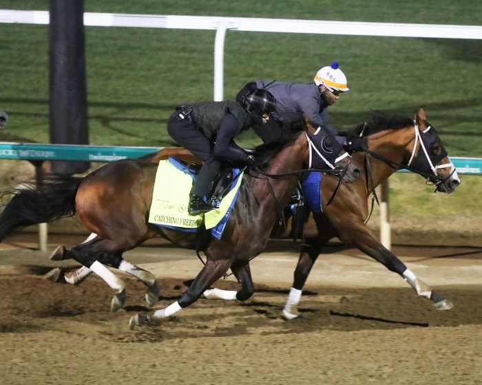 Cox-Trained Catching Freedom, Just A Touch Among Seven Kentucky Derby ...