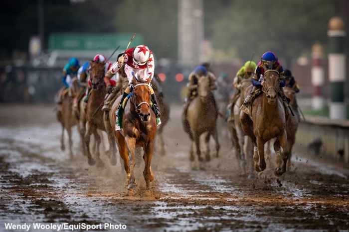 Thorpedo Anna Splashes Home On Top In Kentucky Oaks - Paulick Report ...