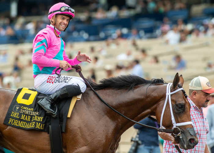 Improving Formidable Man Best In Del Mar Derby; Muth Returns With ...