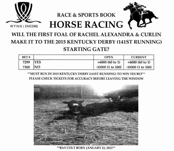 Odds the Rachel-Curlin foal runs in the Derby? - Paulick Report ...