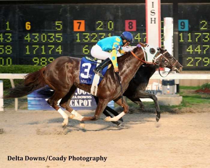Ocho Ocho Ocho Hits Delta Downs Jackpot - Paulick Report | Latest news ...
