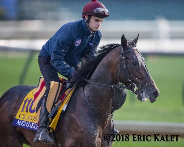 Mendelssohn Well-Behaved While 'Stretching His Legs' Before Cigar Mile ...