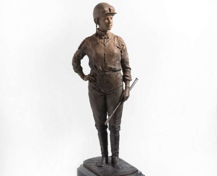 Julie Krone, Artist Gift Bronze Sculpture To Racing Hall Of Fame ...