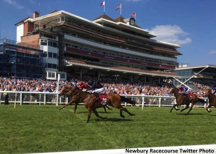 Rhododendron Hits The Line First In Thrilling Lockinge Stakes - Paulick ...