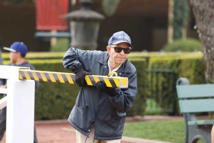 'It Keeps Me Young': Santa Anita Celebrates 97-Year-Old Paddock Captain ...