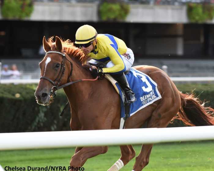 Middle Move Nets Red Knight A Second Stakes Win In Point Of Entry ...