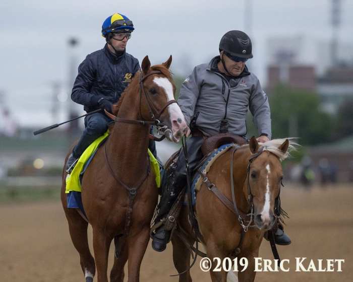 Improbable 'Hitting On All Cylinders' In Easy Work Before Preakness ...