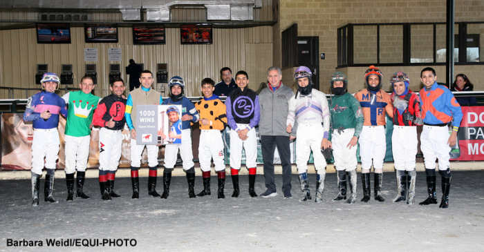 Parx Leading Rider Ruben Silvera Celebrates 1,000th Win - Paulick ...