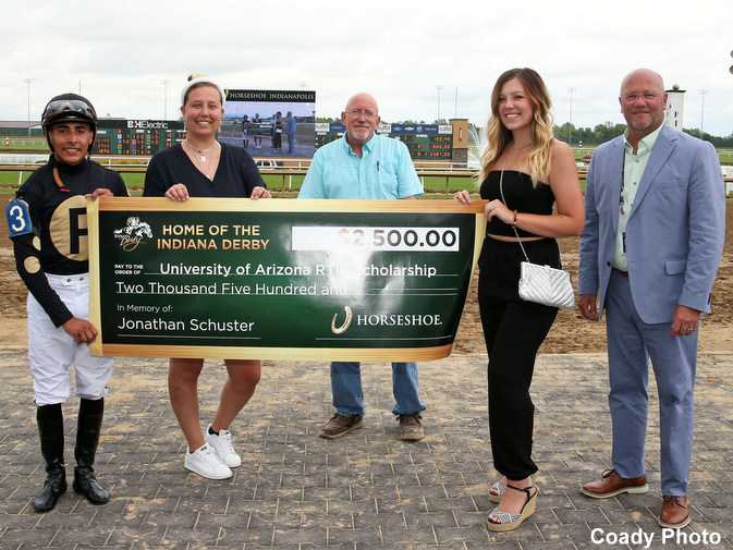 Jon Schuster Honored With Memorial Scholarship Fund Donation On Indiana ...