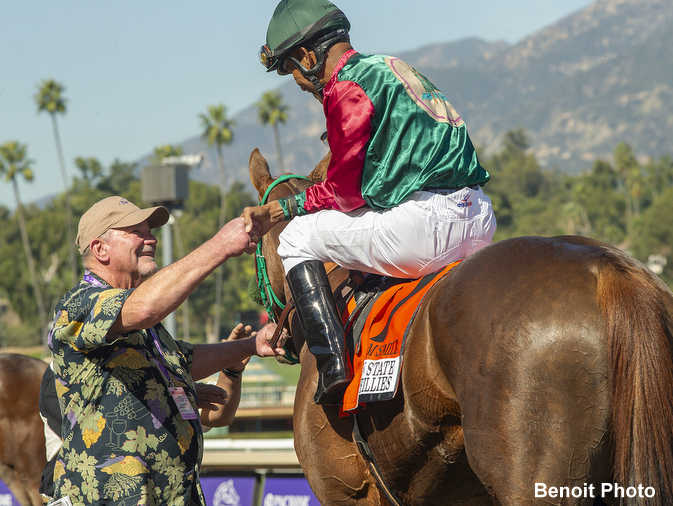 Accomplished Grand Slam Smile Stretches Out For Cal Cup Oaks - Paulick ...