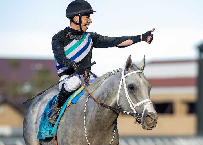 Geovanni Franco, Mychel Sanchez Tied For Jockey Of The Week - Paulick ...