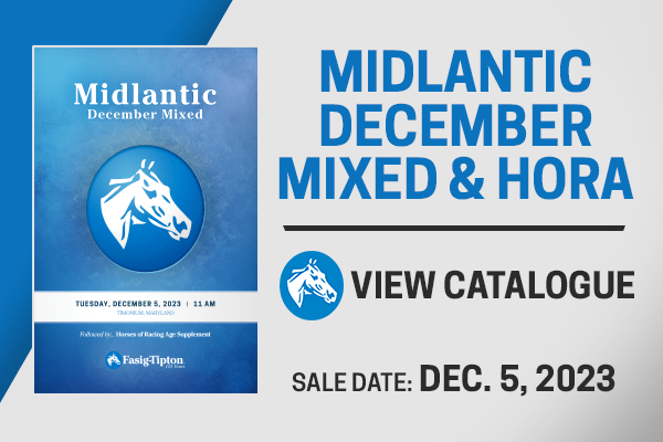 Fasig-Tipton Catalogs 60 Supplemental Horses Of Racing Age For ...