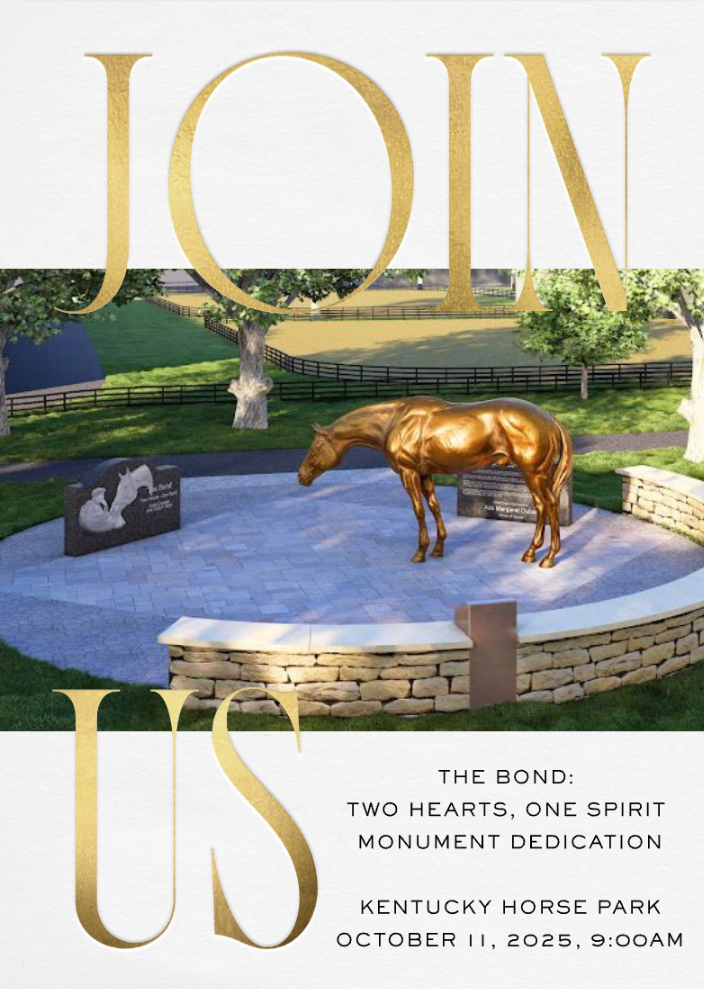 Cody's Wish Monument At Kentucky Horse Park Will Be Dedicated Oct. 11 ...