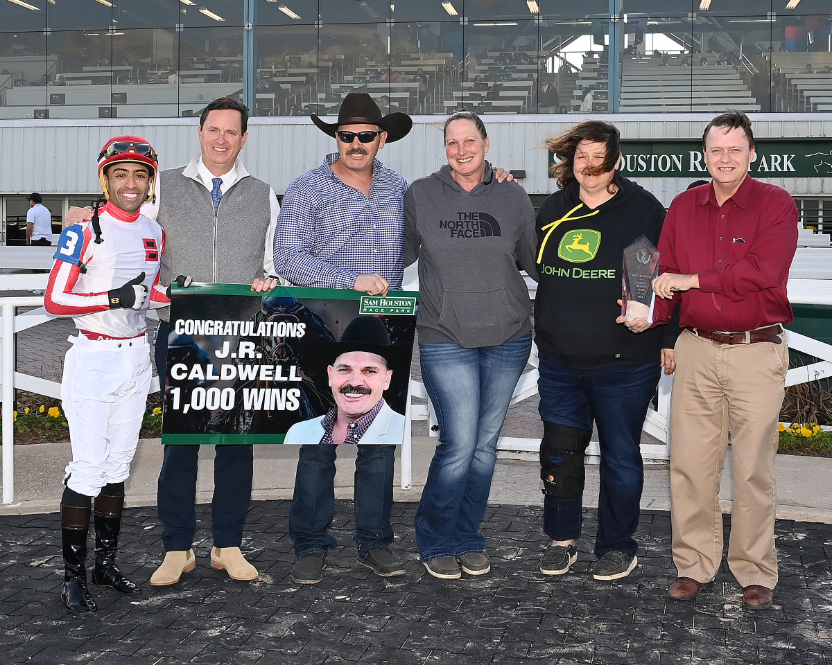 Trainer Caldwell Hits 1,000-Win Milestone At Sam Houston - Paulick ...