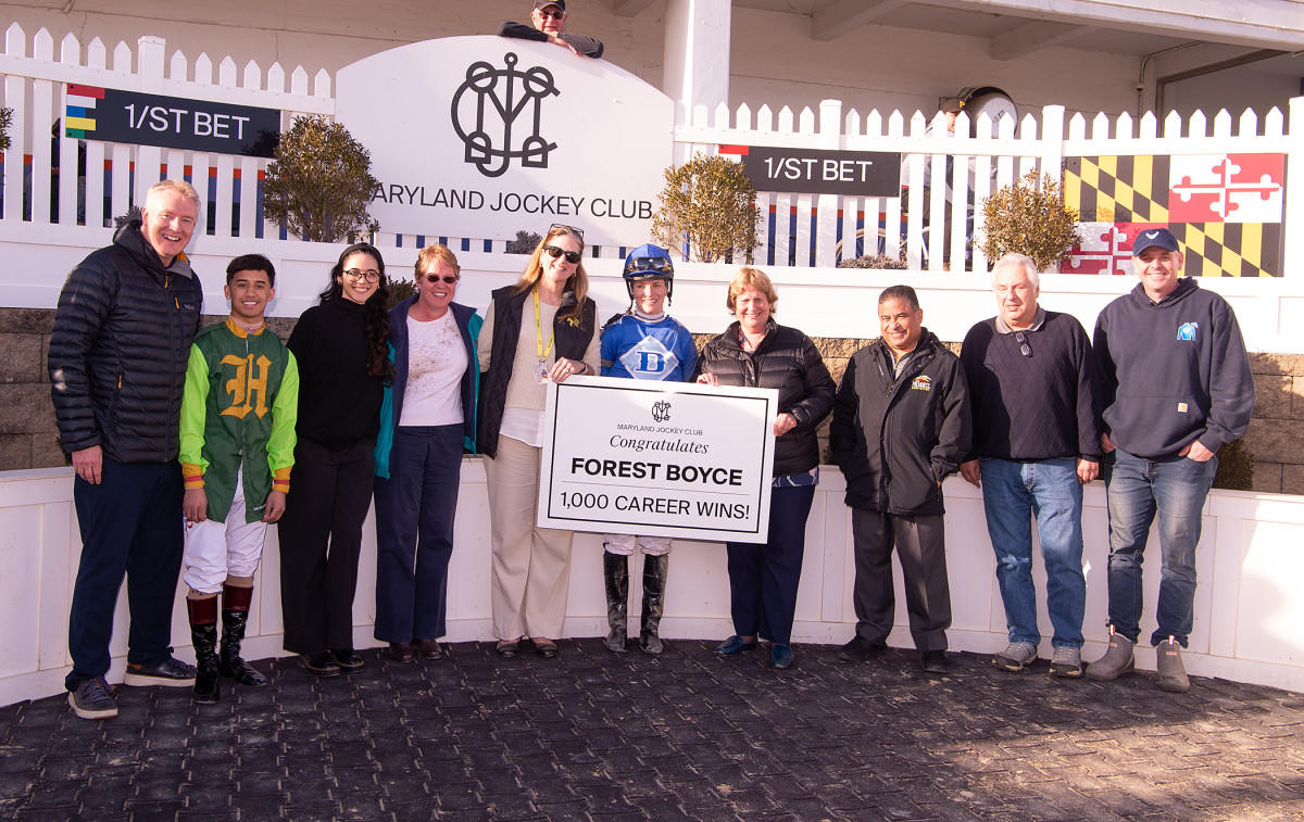 Forest Boyce Rides 1,000th Winner Friday At Laurel - Paulick Report ...