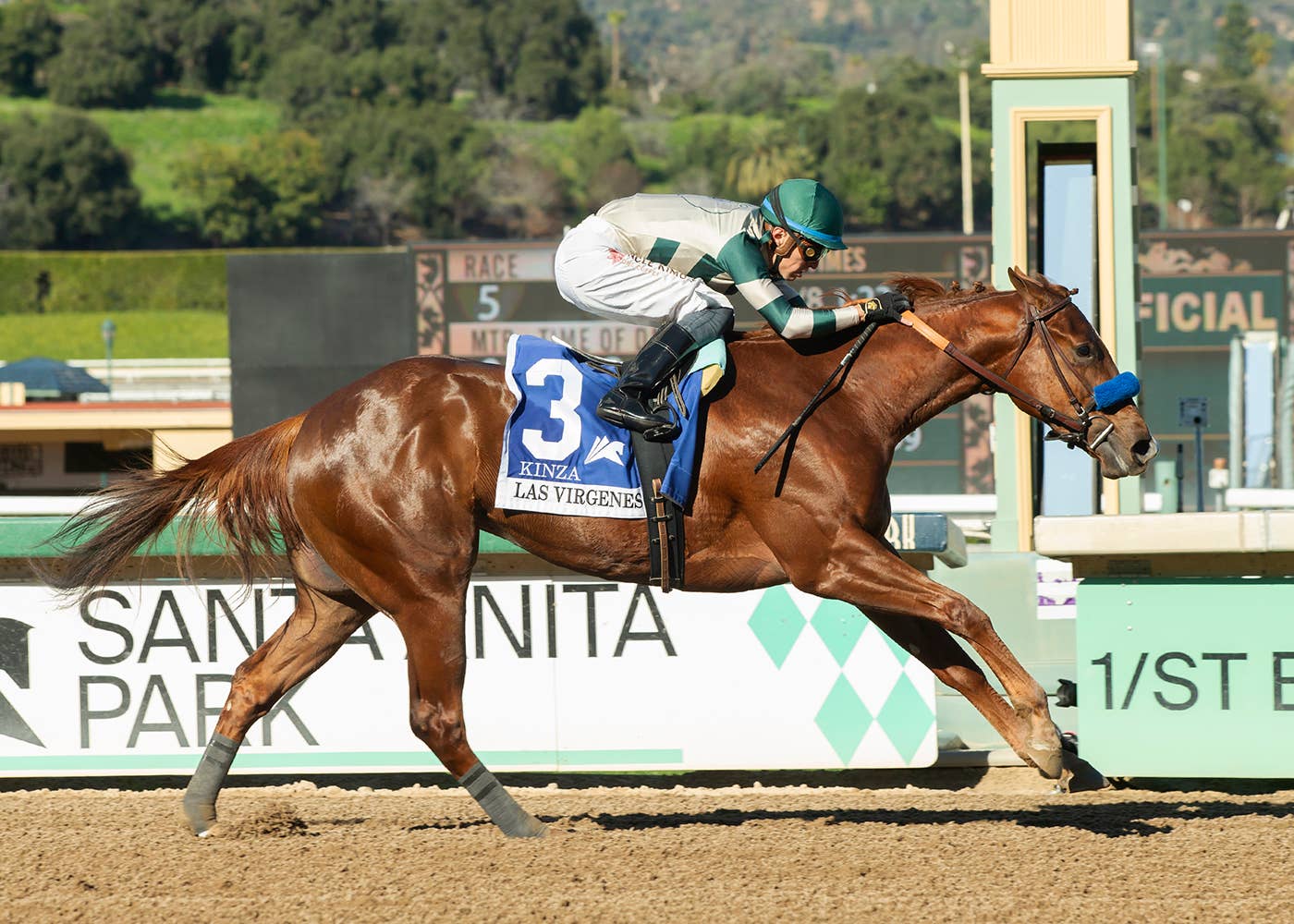 Kinza Romps Gate To Wire For Las Virgenes Triumph - Paulick Report ...